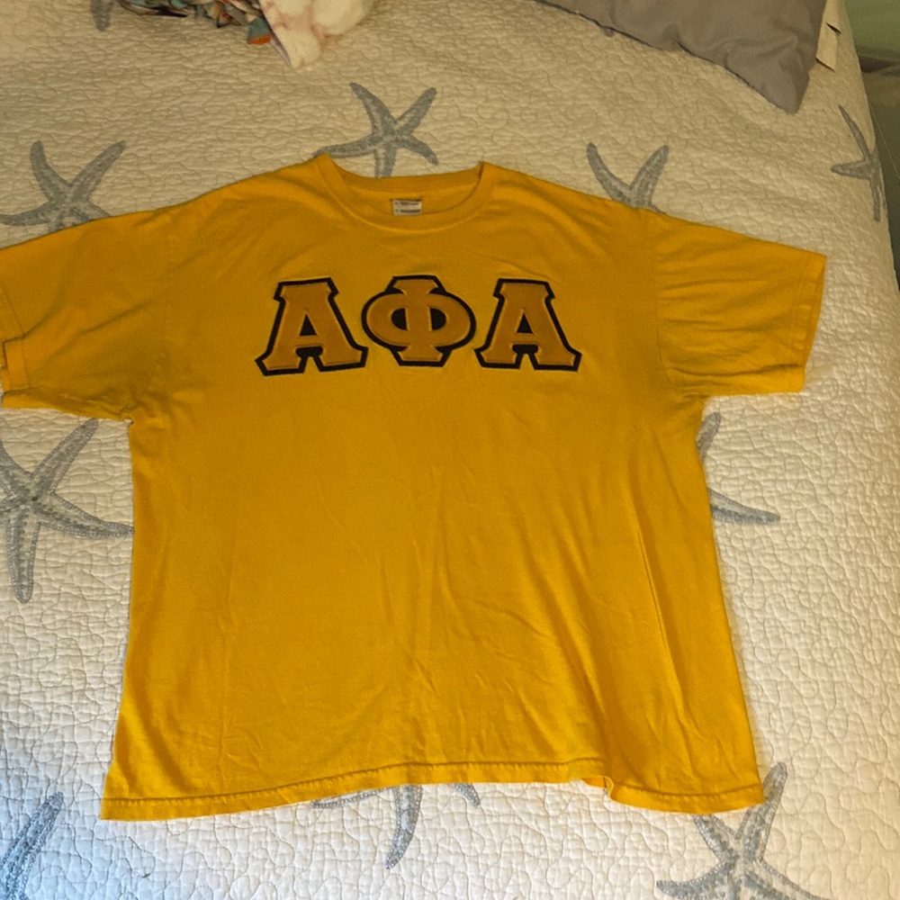 Vintage Alpha Phi Alpha Cornell Fraternity Shirt - Gem